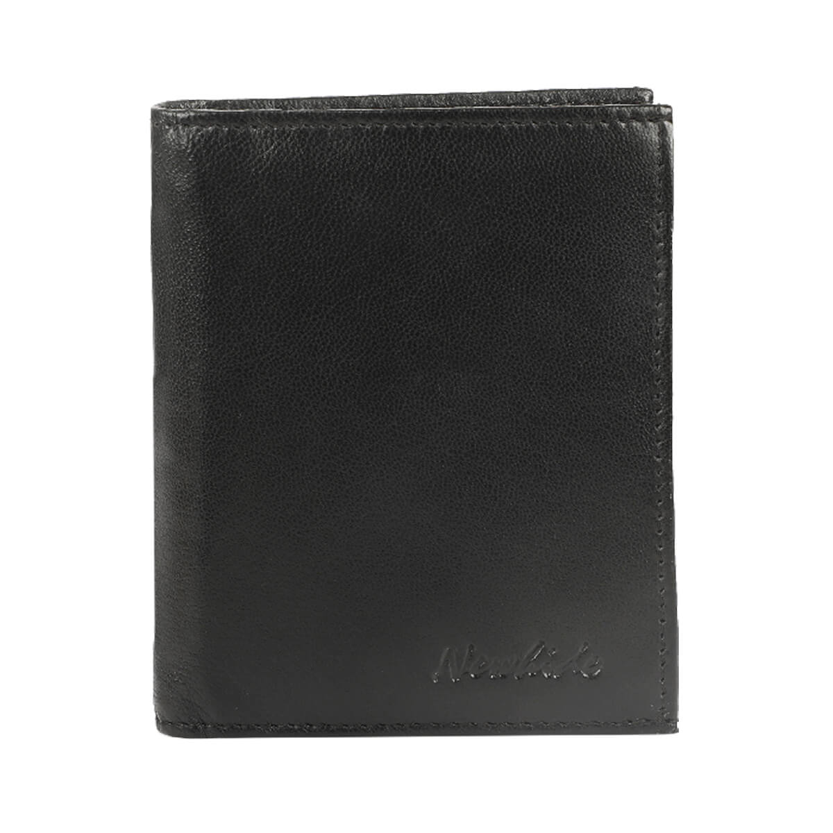 Black Leather Coat Wallet C17 - Newhide